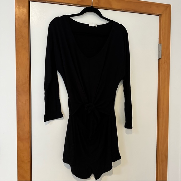 Skin | Intimates & Sleepwear | Skin Sleepwear Romper With Tiefront ...